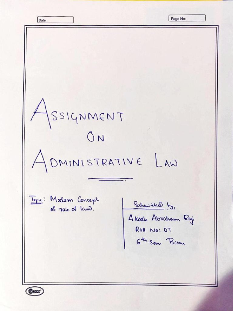 Akash Abraham BCOM07 Assignment | PDF