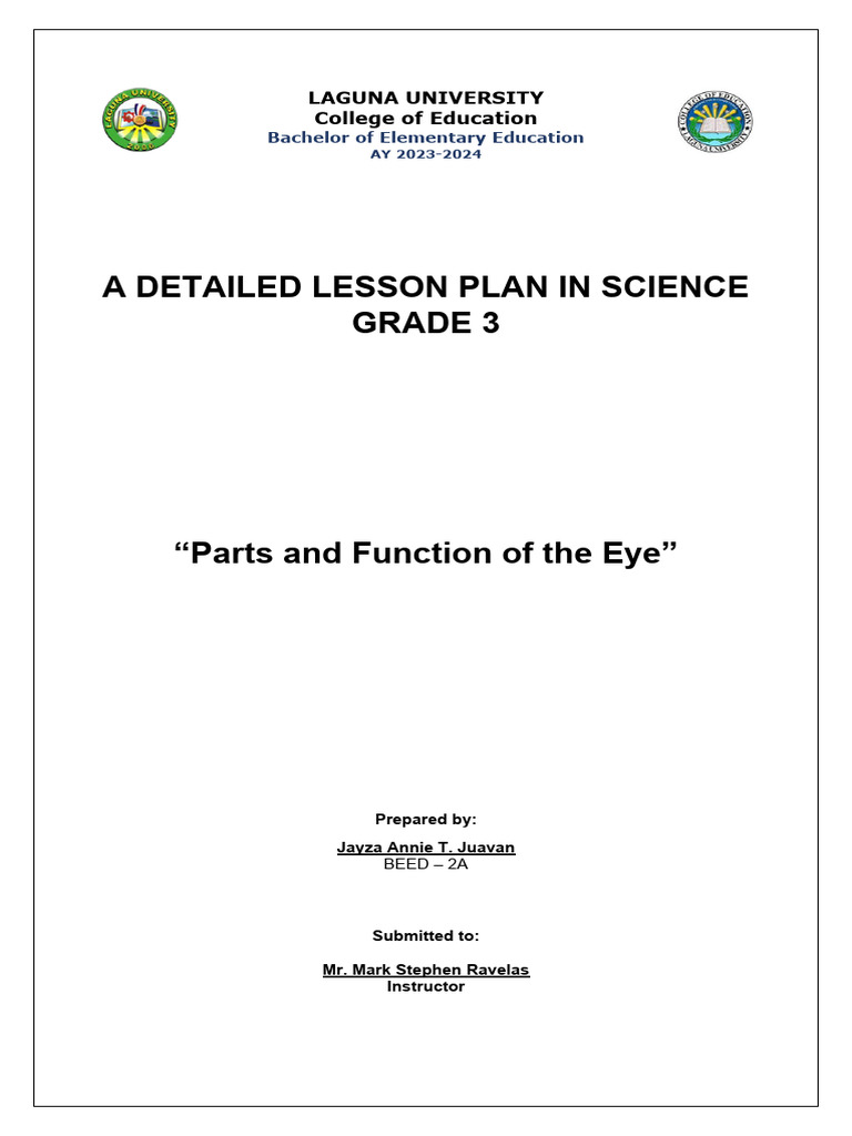 DLP Science | PDF | Eye | Human Eye