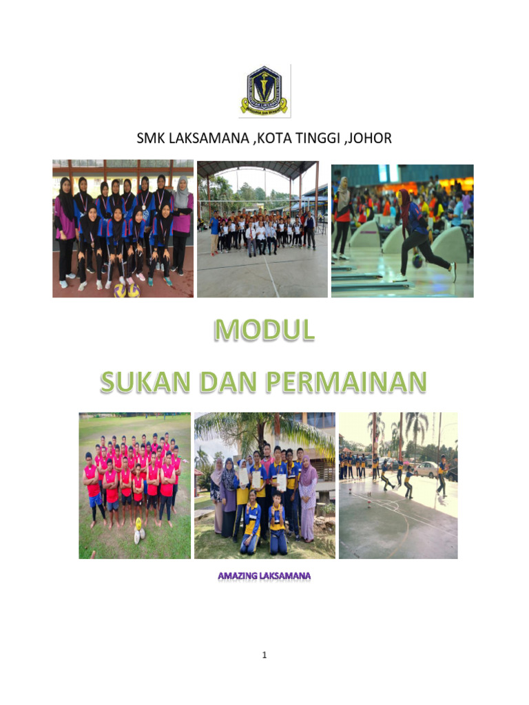 Modul Aktiviti Sukan Permainan 2021 | PDF