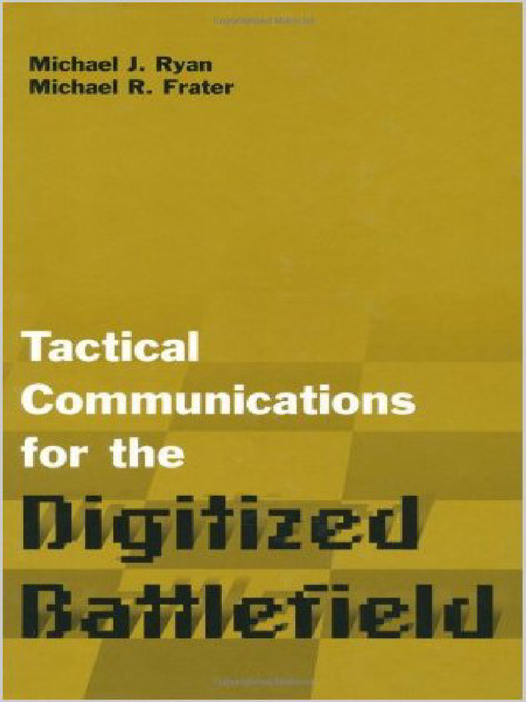 Military Tactical Comms Guide | PDF | Modulation | Computer Network
