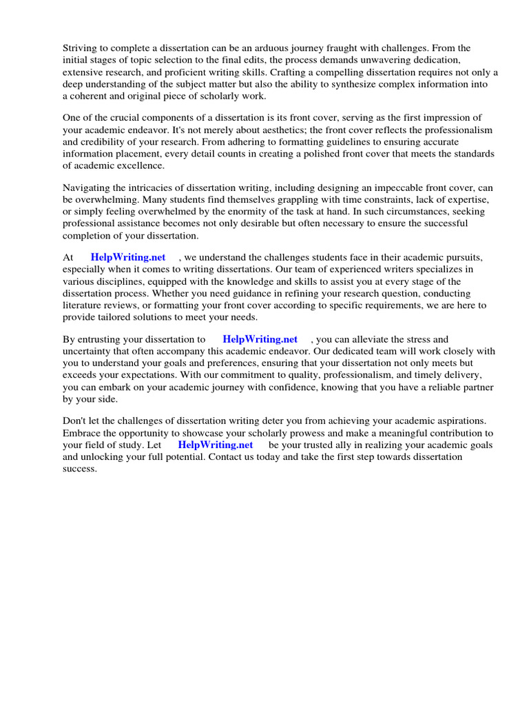 Gcu Dissertation Front Cover | PDF | Thesis