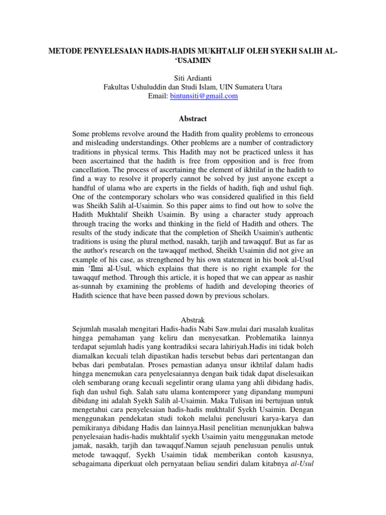 5724 11564 2 PB | PDF | Hadith | Oral Tradition