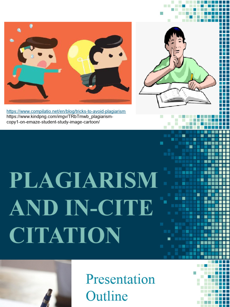 Plagiarism and in Text Citation Using APA | Download Free PDF ...