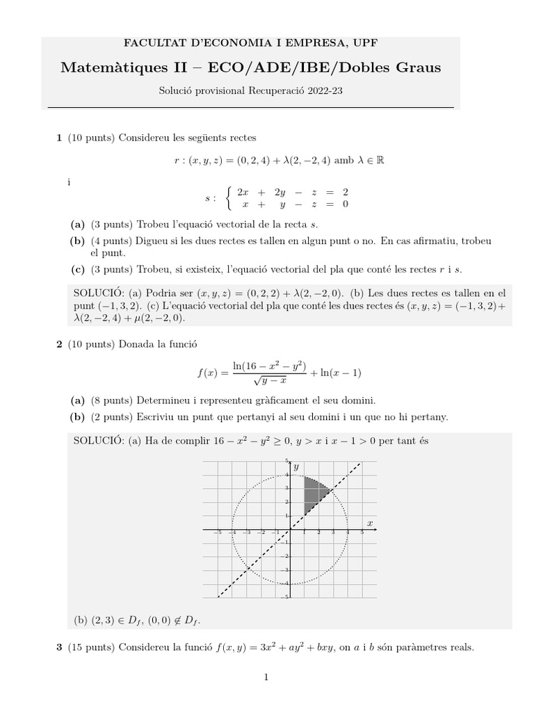 E m2 22 Rec Sol | PDF