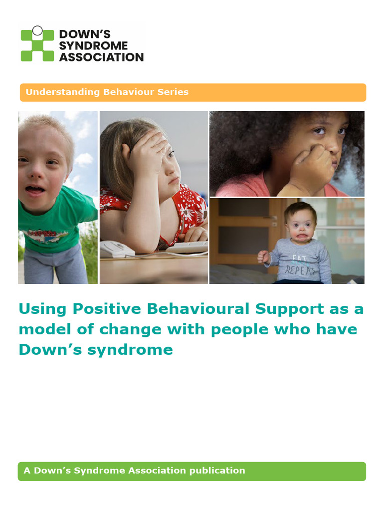 Positive Support for Down's Syndrome Behavior | PDF | Reinforcement ...