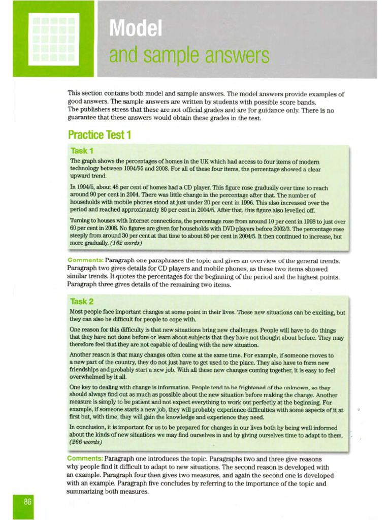 Practice Test 1 Sample | PDF