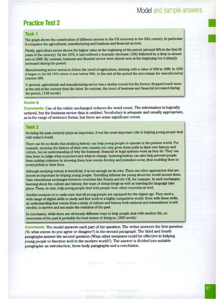 Practice Test 2 Sample | PDF