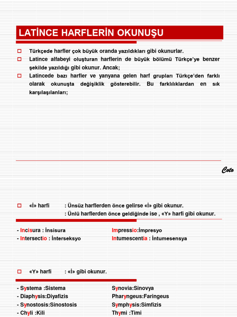 Latince Genel Gramer | PDF