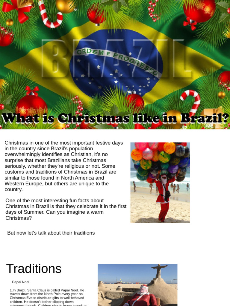 Christmas in Brazil | PDF | Christmas | Brazil