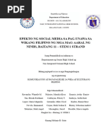 Sample Filipino Research Layunin | PDF