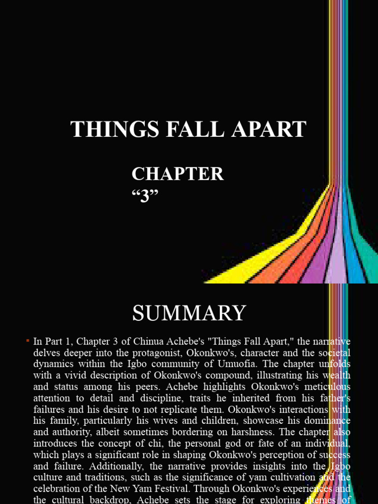 Things Fall Apart CH3 | PDF