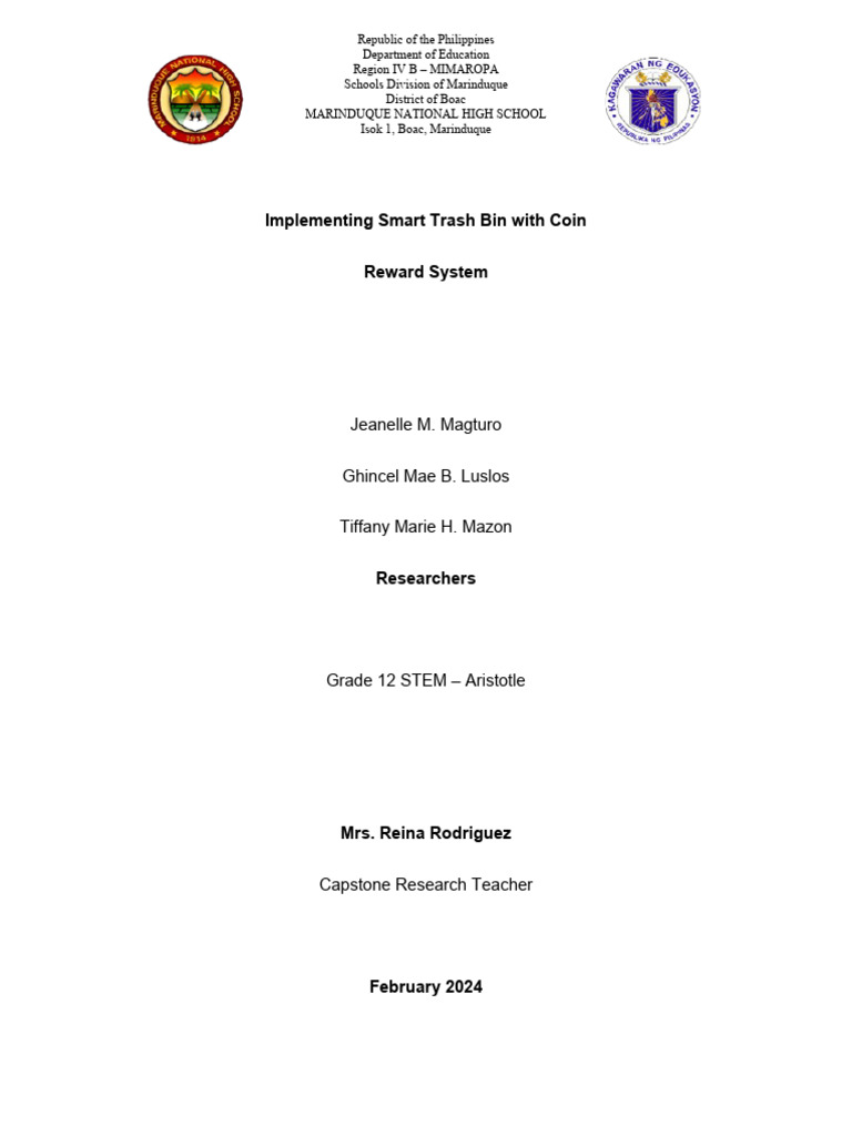 Capstone Chapter 1 | PDF | Waste Management | Waste