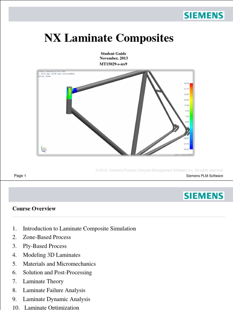 NX Laminate Composites Student Guide | PDF | Product Lifecycle ...
