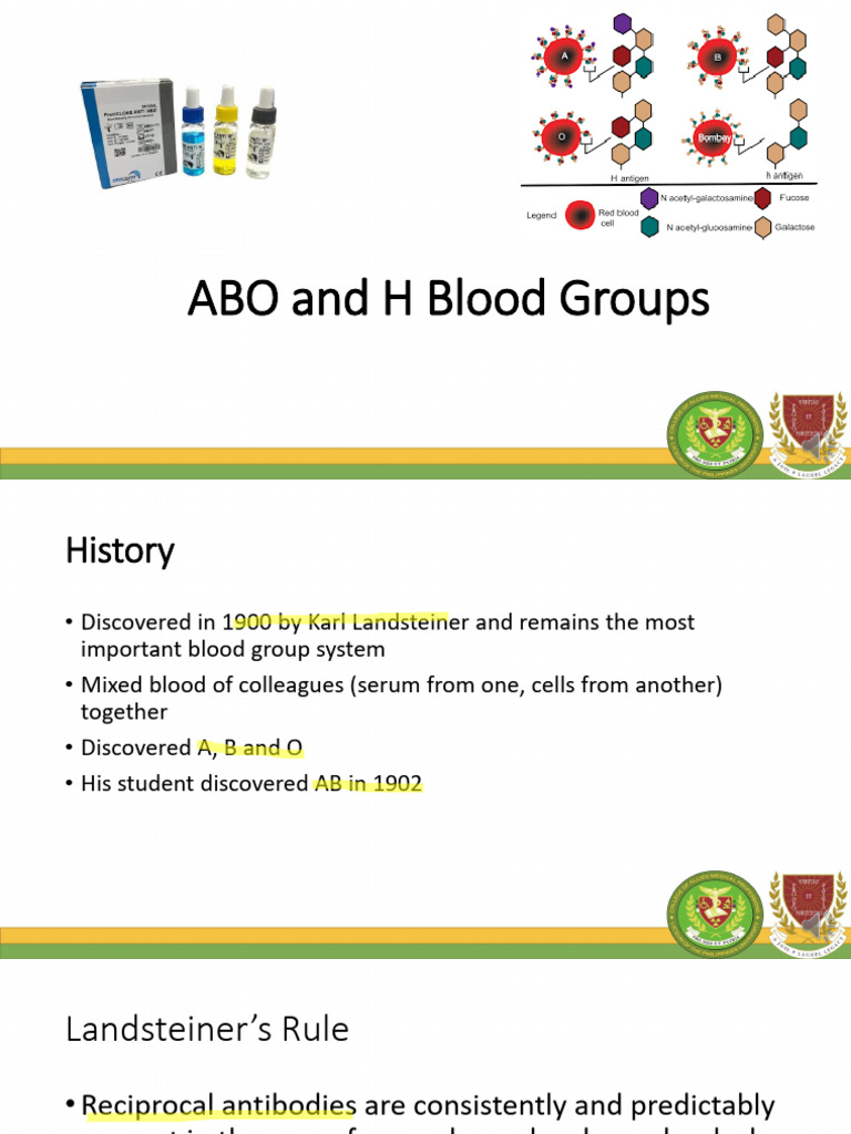 Recorded ABH Blood Group System 1 7r6 | PDF | Blood Type | Red Blood Cell