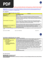 Unit IG2 Risk Assessment Sample-V5.2 | PDF | Risk | Risk Assessment