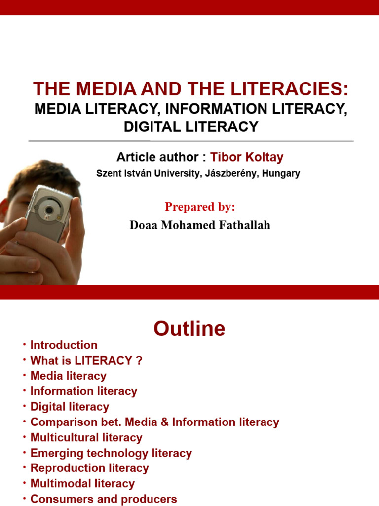 1. INTRODUCTION TO MEDIA AND INFORMATION LITERACY | PDF | Media ...