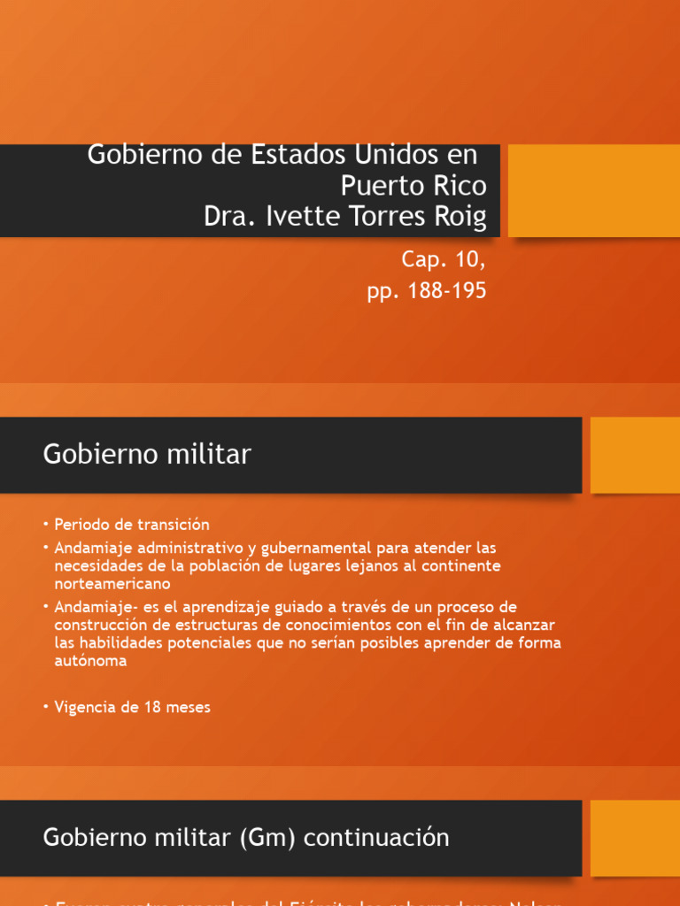 Gobierno de EU en PR Cap. 10 (Editada) (Autosaved) | PDF