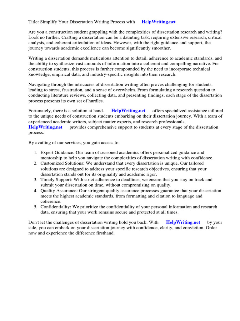 Dissertation Research and Writing For Construction Students 2nd Edition ...