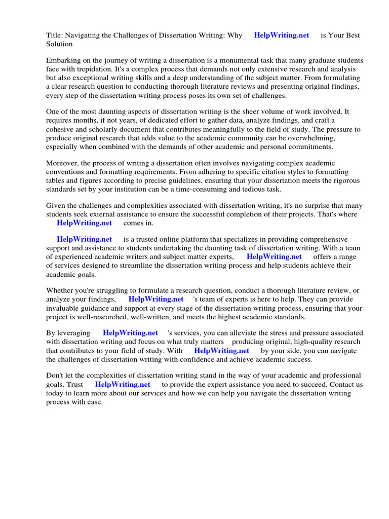 Dissertation Educator | PDF | Thesis | Written Communication