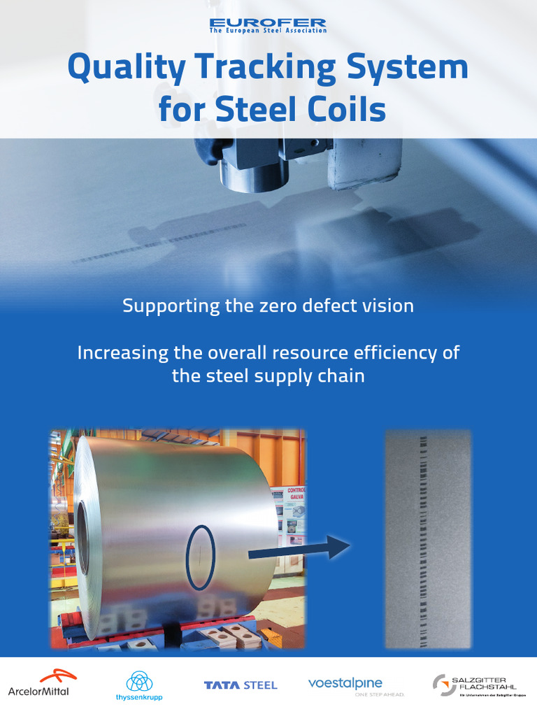 EUROFER-Brochure-Quality-Tracking-Final | PDF | Steel | Barcode