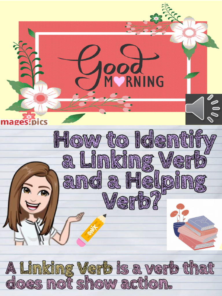 Linking Verb and Helping Verb | PDF