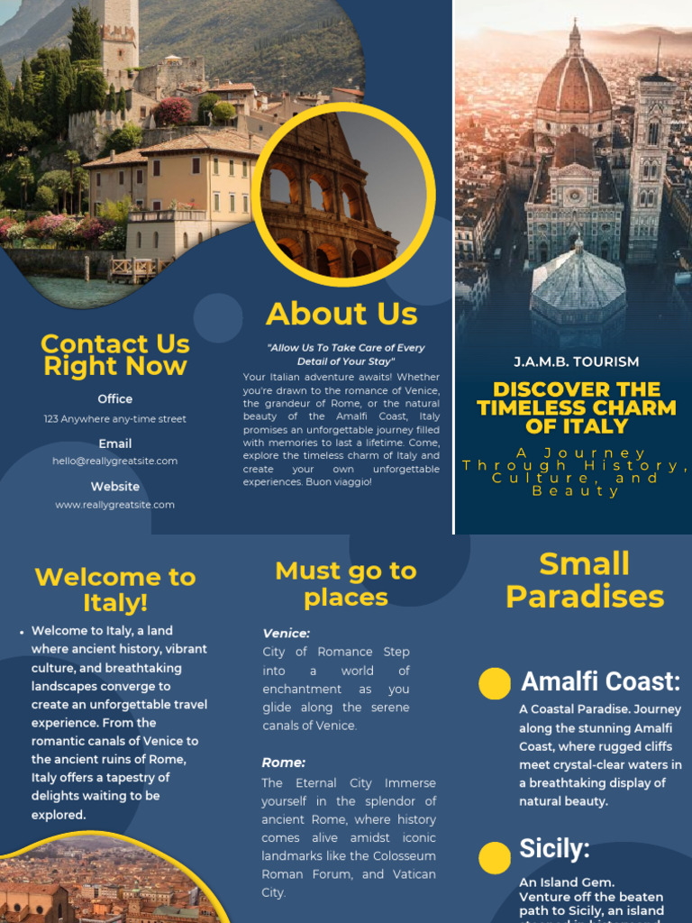 Italy Brochure | Download Free PDF | Italy | Rome