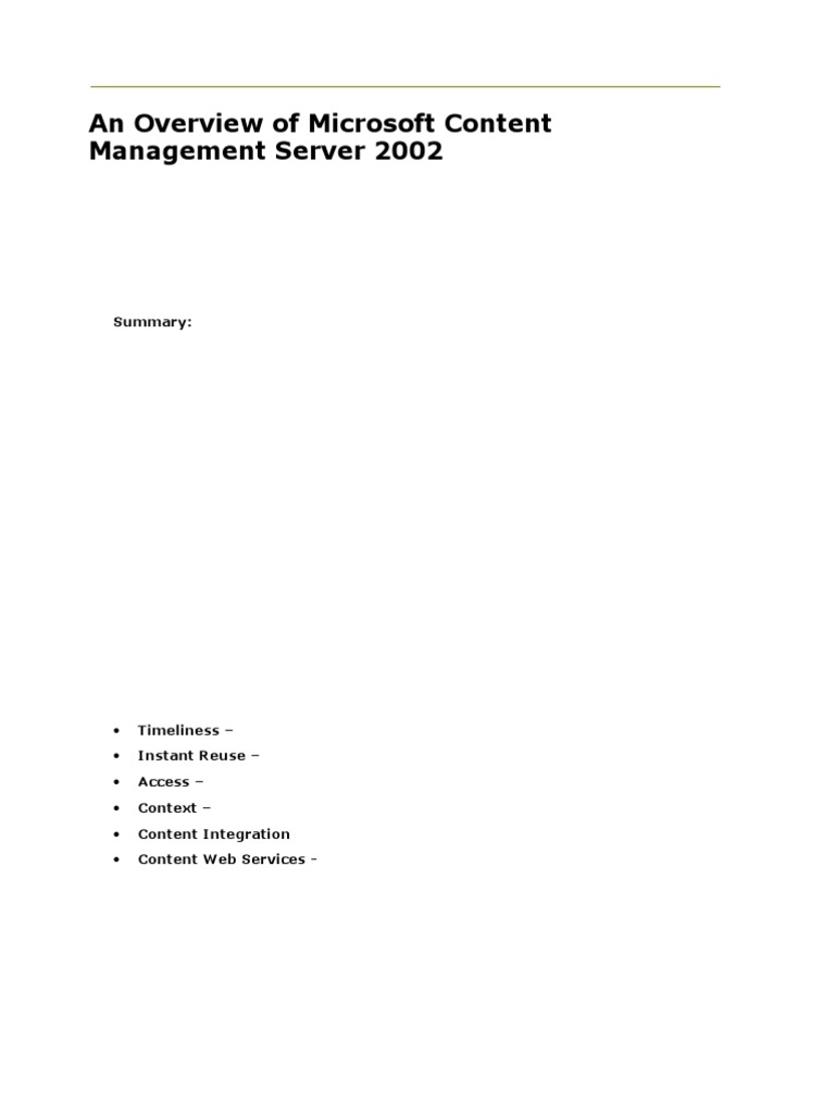 MCMS Technical Architecture | PDF | World Wide Web | Internet & Web