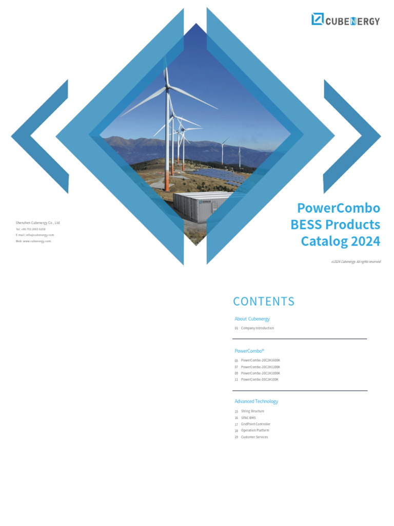 PowerCombo Catalog 2024 | PDF | Power Inverter | Electrical Grid