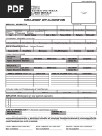 Parent Declaration for GETFund Scholarship | PDF