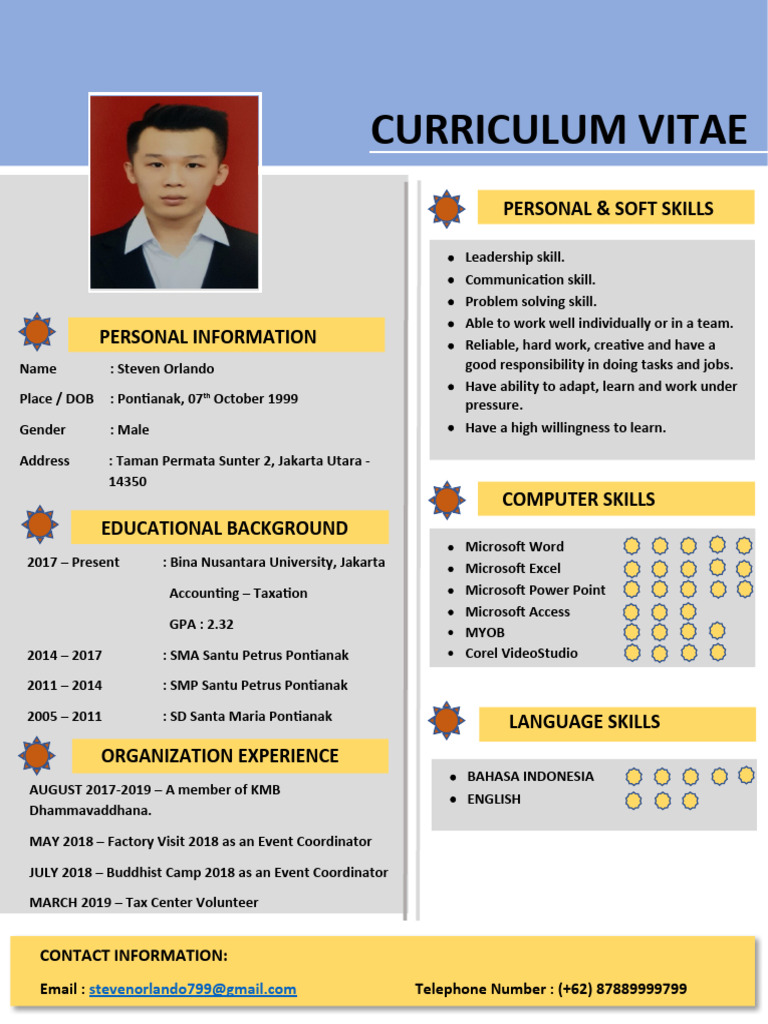 CV Steven Orlando | PDF