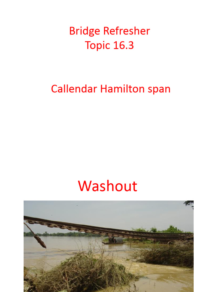 BR - Refresher 16.3 Callender Hamilton Span | PDF | Structural ...