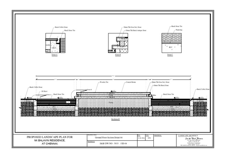 Ground Floor Section Details | PDF | Building | Building Technology