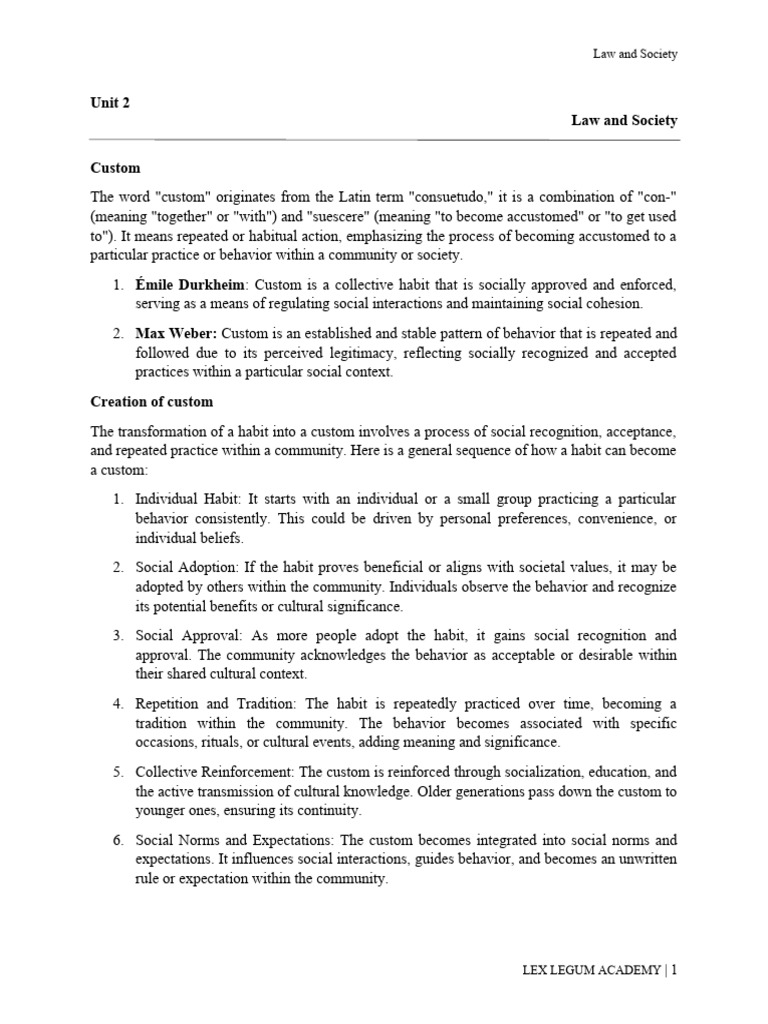 Unit 2 SOCIOLOGY 2nd Sem | PDF | Caste | Legitimacy (Political)