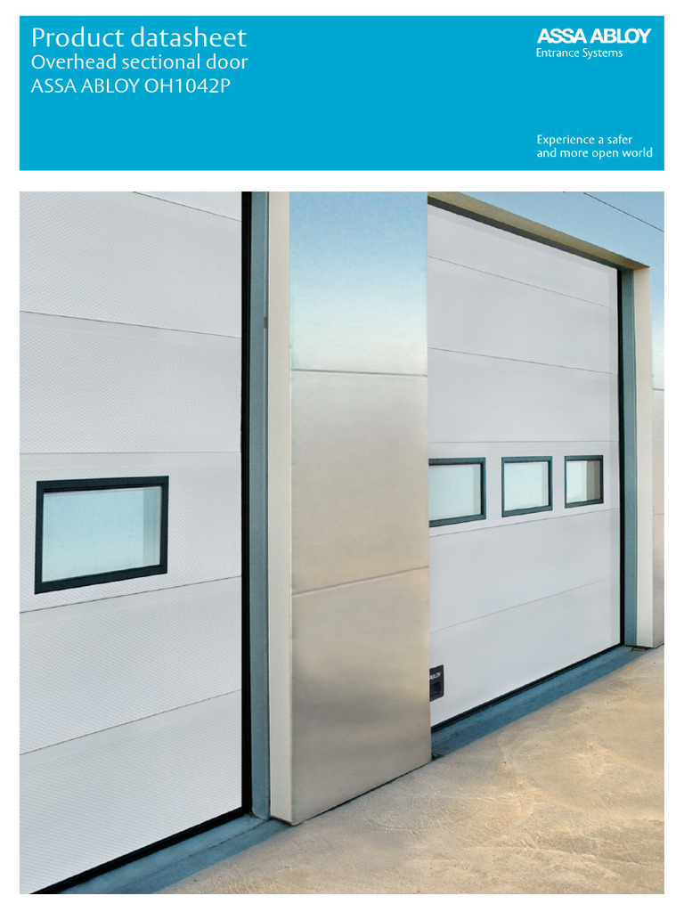 Product Datasheet Assa Abloy Oh1042p en | PDF | Door | Window