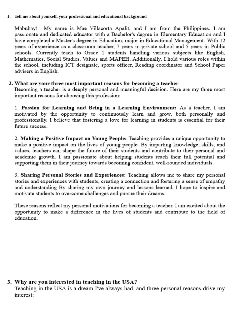 Iag Questions | PDF | Learning | Teachers