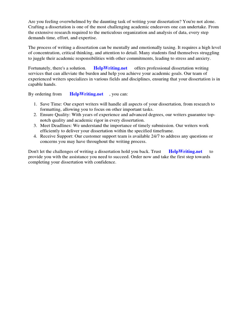 Dissertation Sample Template | PDF | Thesis | Methodology