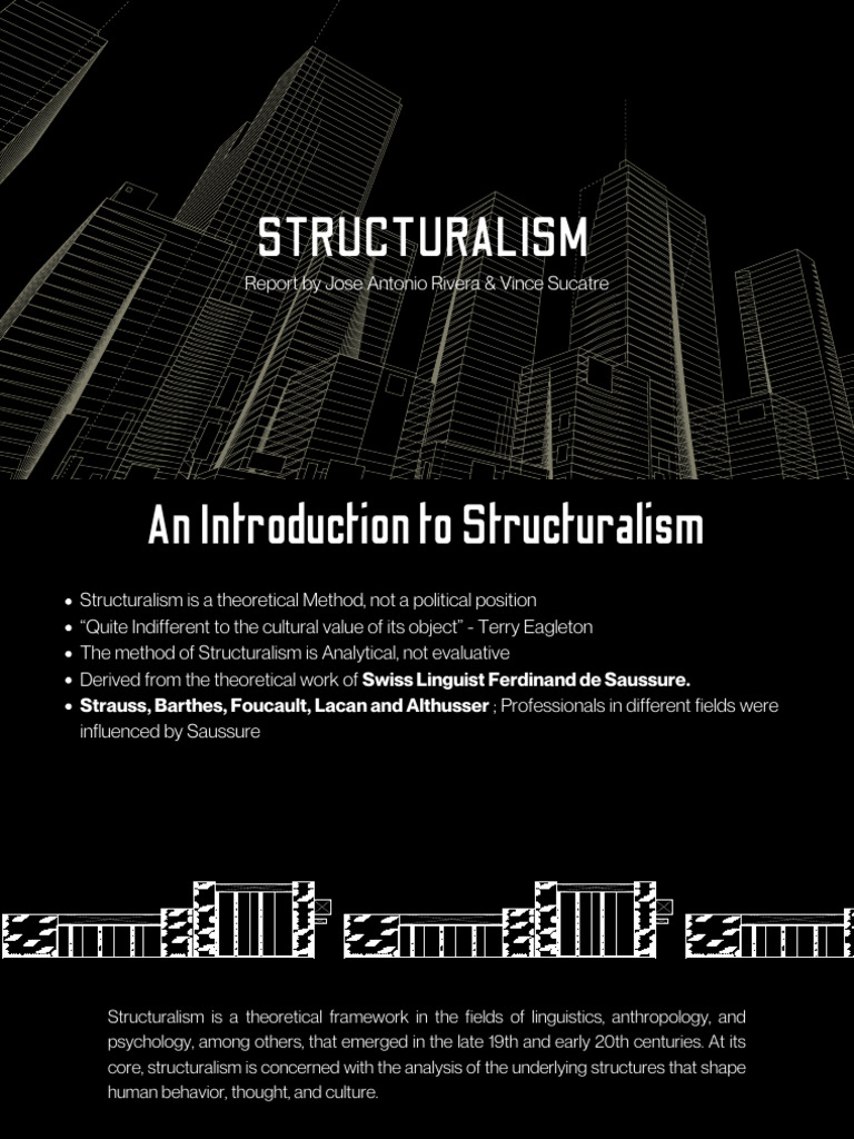 Structuralism | PDF | Linguistics | Liberal Arts Education Structuralism | PDF | Linguistics | Liberal Arts Education