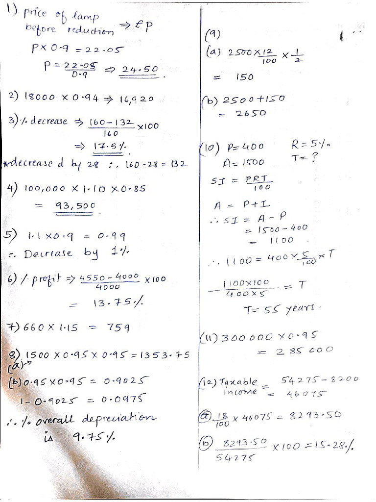 Percentages Practice Worksheet Pdf