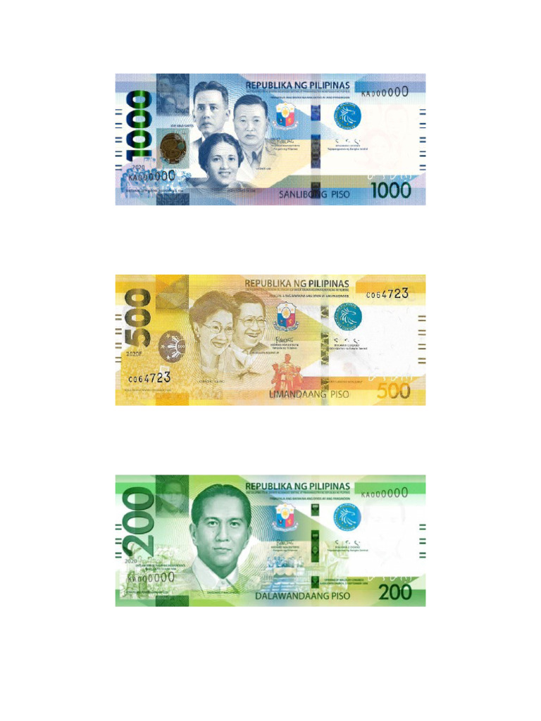 1K, 5H, 2H Bills | PDF