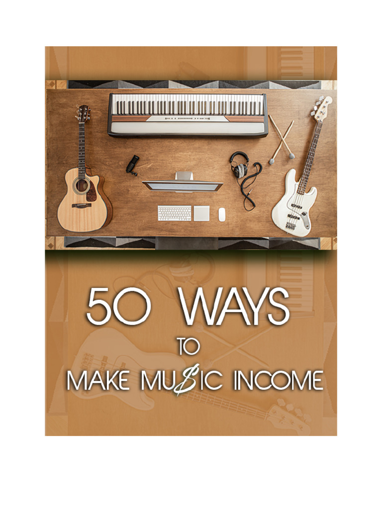 50 Ways to Earn Music Income | PDF | Singing | Social Media