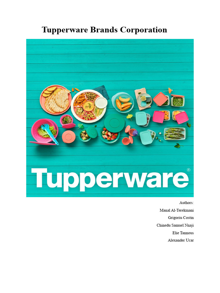 Tupperware Brands Corporation - Comments-1 | PDF | Cost Of Capital ...