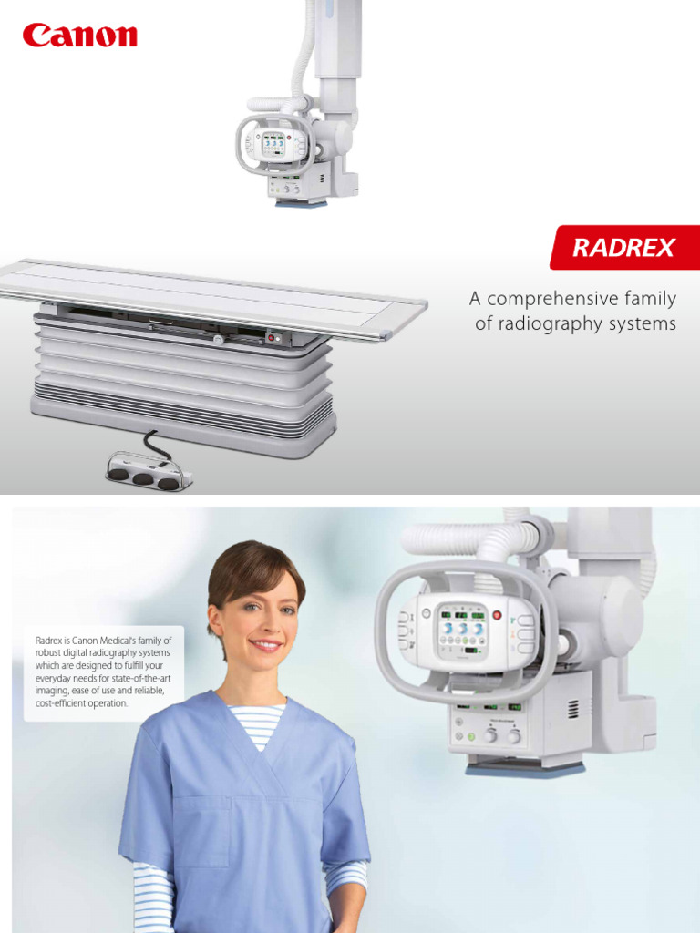 Brochure MRAD Series - Radrex - MCAXR0351EC | PDF | Radiography | Vacuum Tube