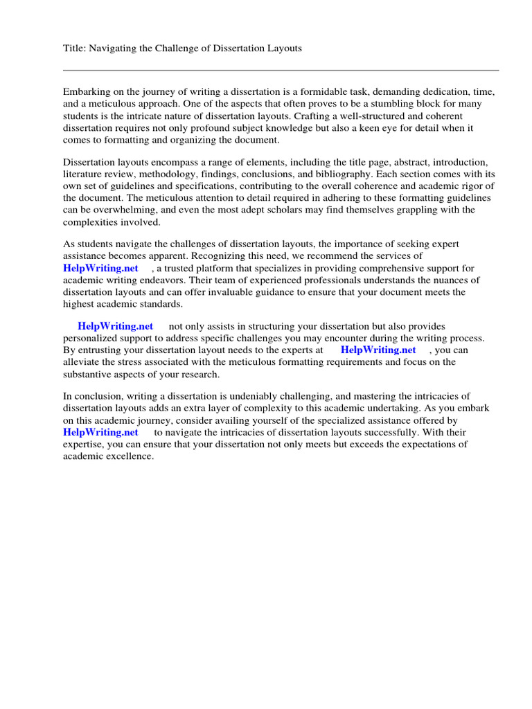 Dissertation Layouts | PDF | Thesis | Apa Style