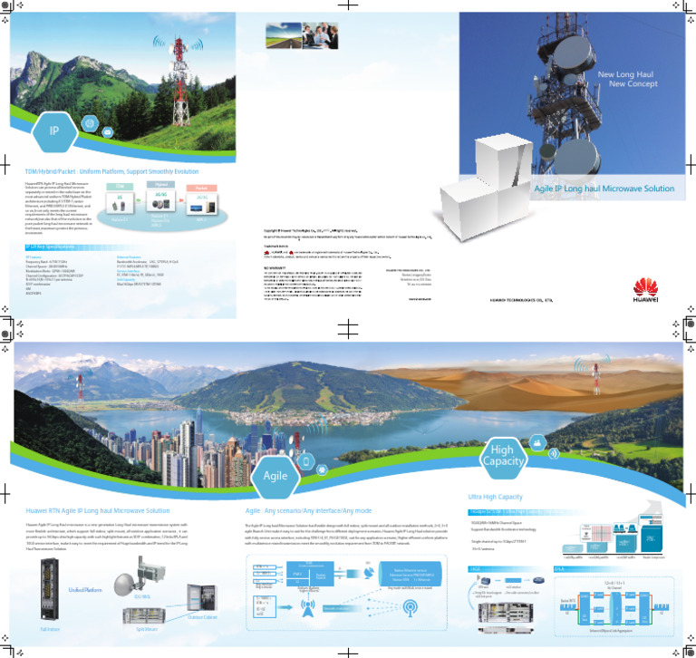 Rtn Agile Ip Longhaul Solution Brochure En | PDF | Networking | Multiprotocol Label Switching