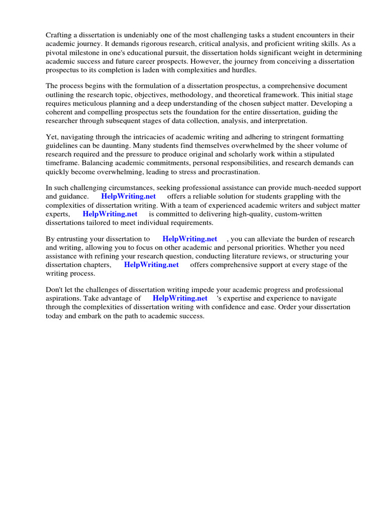 Dissertation Prospectus Guide | PDF | Thesis | Methodology