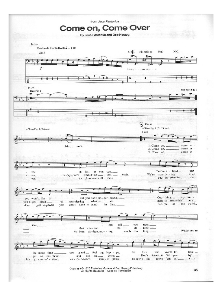 Come On, Come Over | PDF