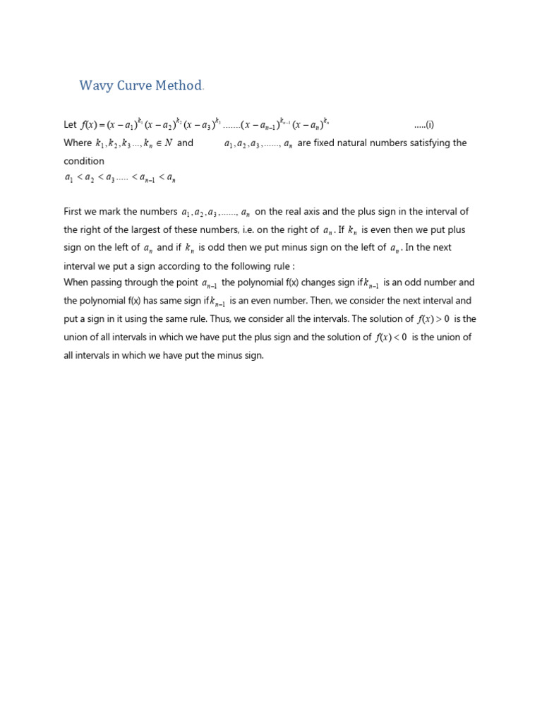Wavy Curve Method Explained | PDF | Teaching Methods & Materials | Art