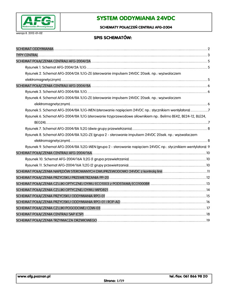 Schematy Afg-2004 | PDF