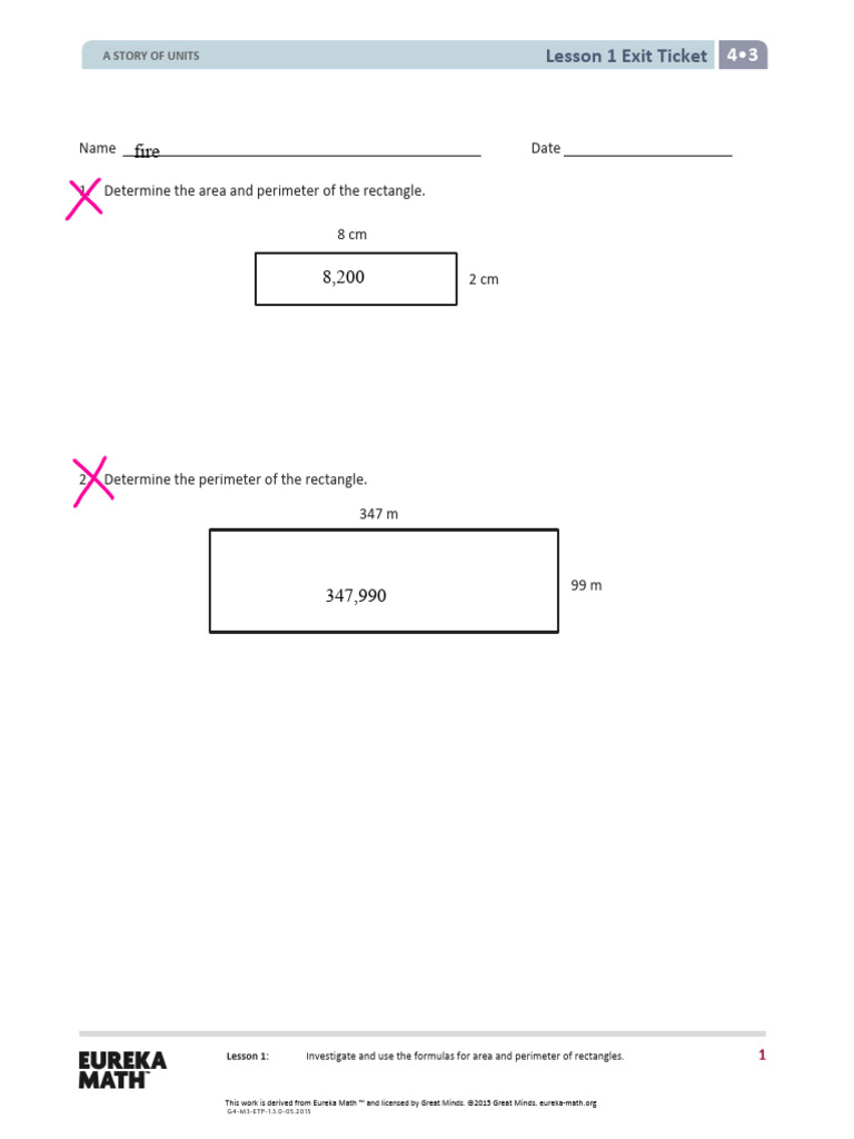 Fir? Akinfe - Module 3 Lesson 1 - Exit Ticket | PDF