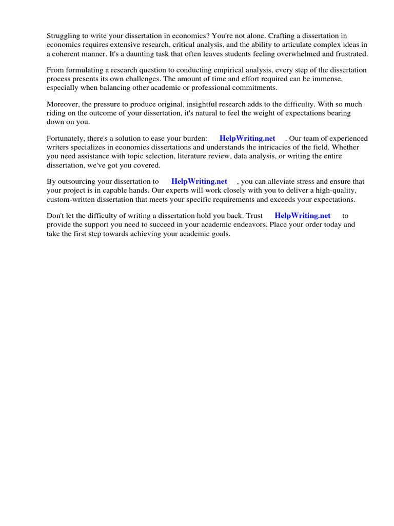 Dissertation Economics Ideas | PDF | Economics | Macroeconomics